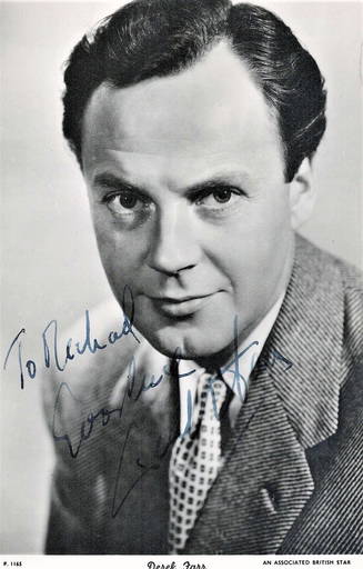 Actor, Derek Farr signed 6x4 vintage black and white (#0310) on Feb 11 ...