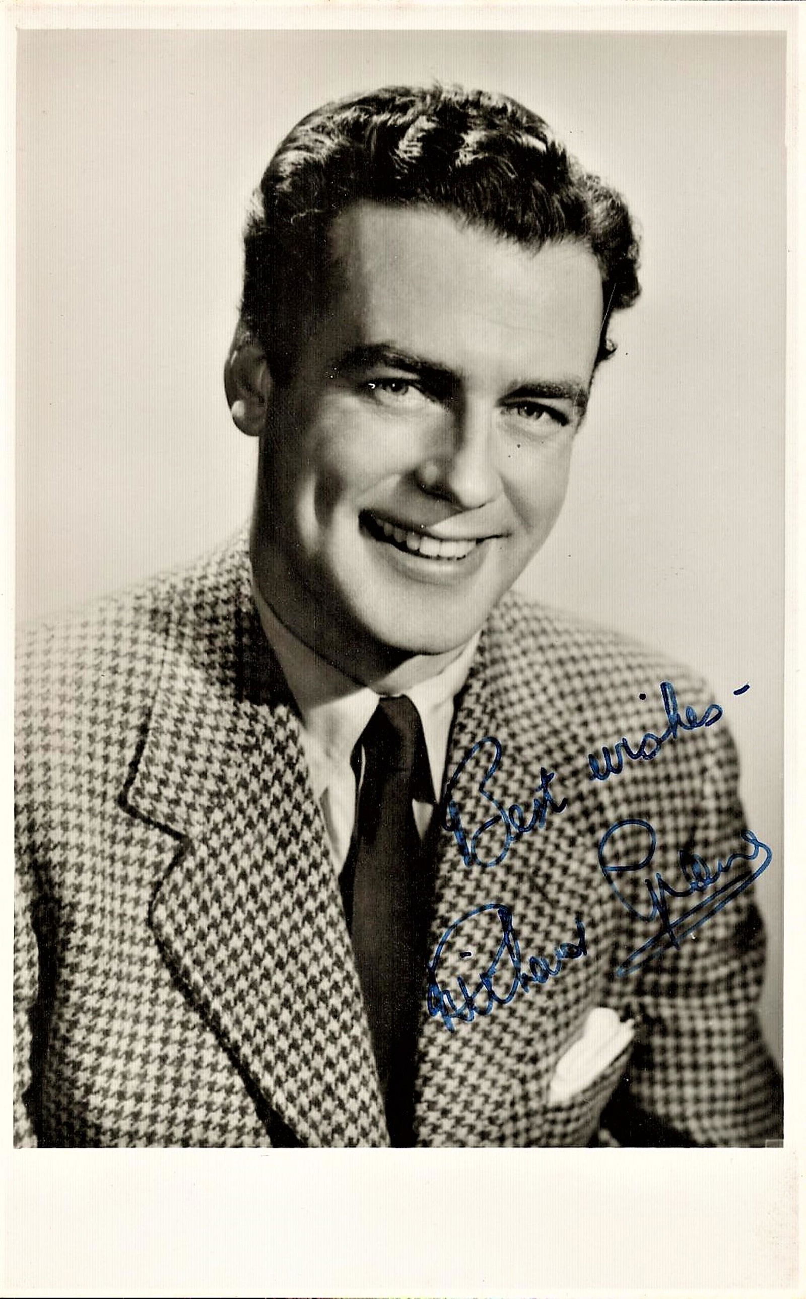 Actor, Richard Greene signed vintage 6x4 black and (#0342) on Feb 11 ...