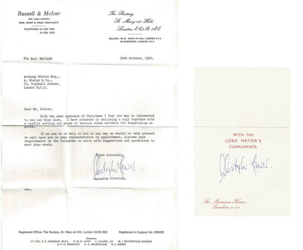 Sir Christopher Leaver GBE KStJ JP, 654th Lord Mayor of - Feb 11, 2022 ...