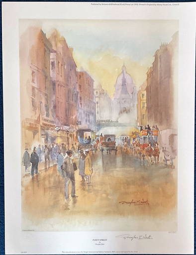 Douglas West collection of signed prints: Westminster, (#0701) on Feb ...