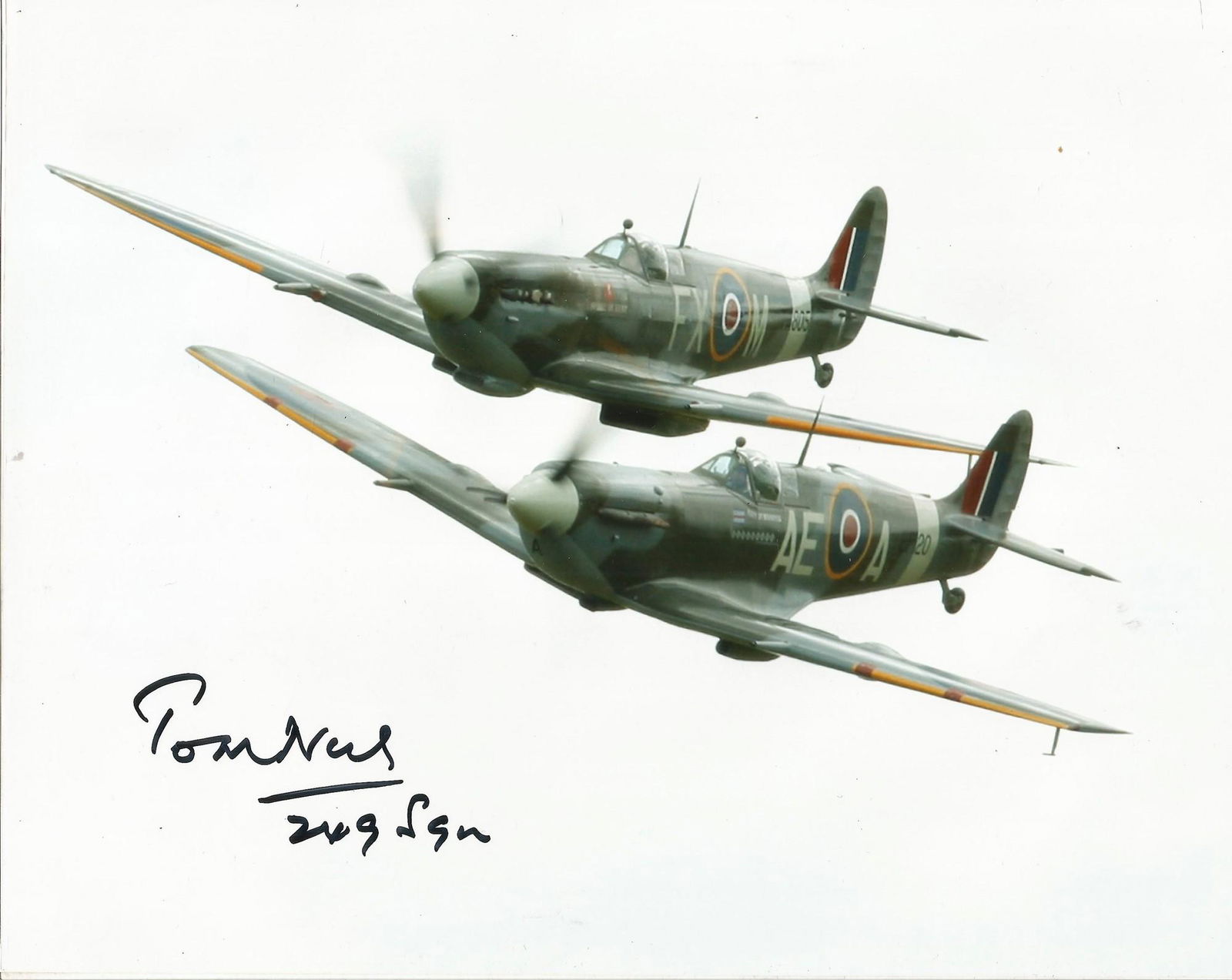 Ww2. Raf Wing Commander Tom Neil Dfc Of 249 Squadron