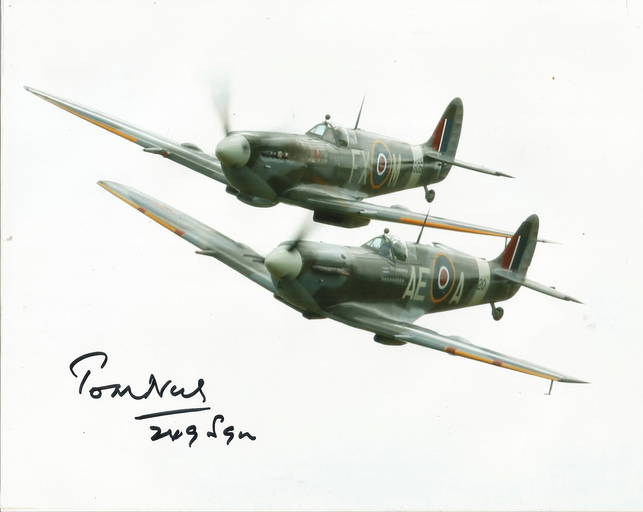 Ww2. Raf Wing Commander Tom Neil Dfc Of 249 Squadron