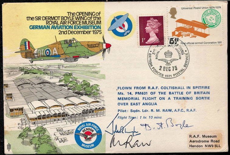 Marshal Of The RAF Sir Dermot Boyle GCB KCVO KBE AFC (#0313) on Feb 23 ...