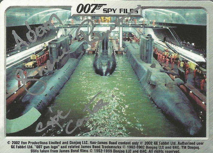 Shane Rimmer signed 007 Spy Files The Spy Who Loved Me (#0056) on Feb ...