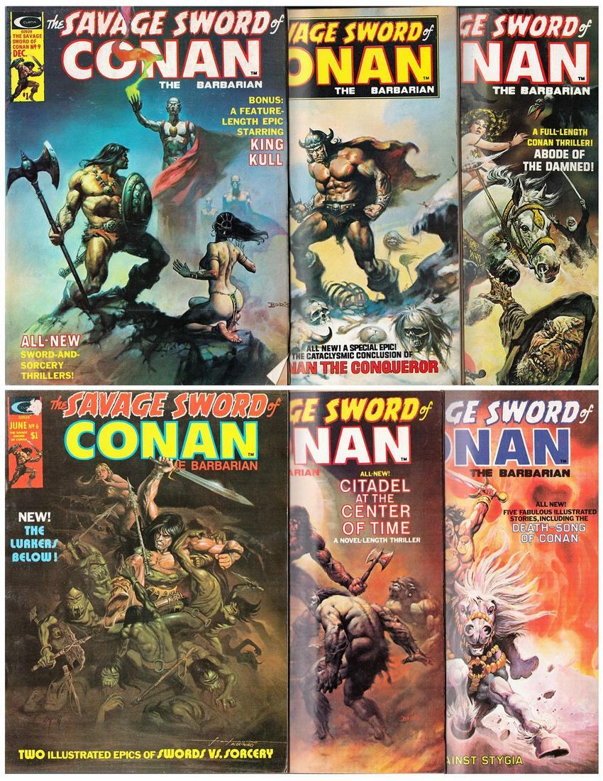 Marvel, Savage Sword Of Conan Magazine Collection