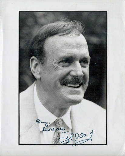 John Cleese signed 10x8 black and white photo (#0161) on Mar 16, 2022 ...