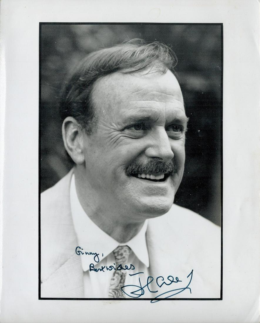 John Cleese signed 10x8 black and white photo (#0161) on Mar 16, 2022 ...
