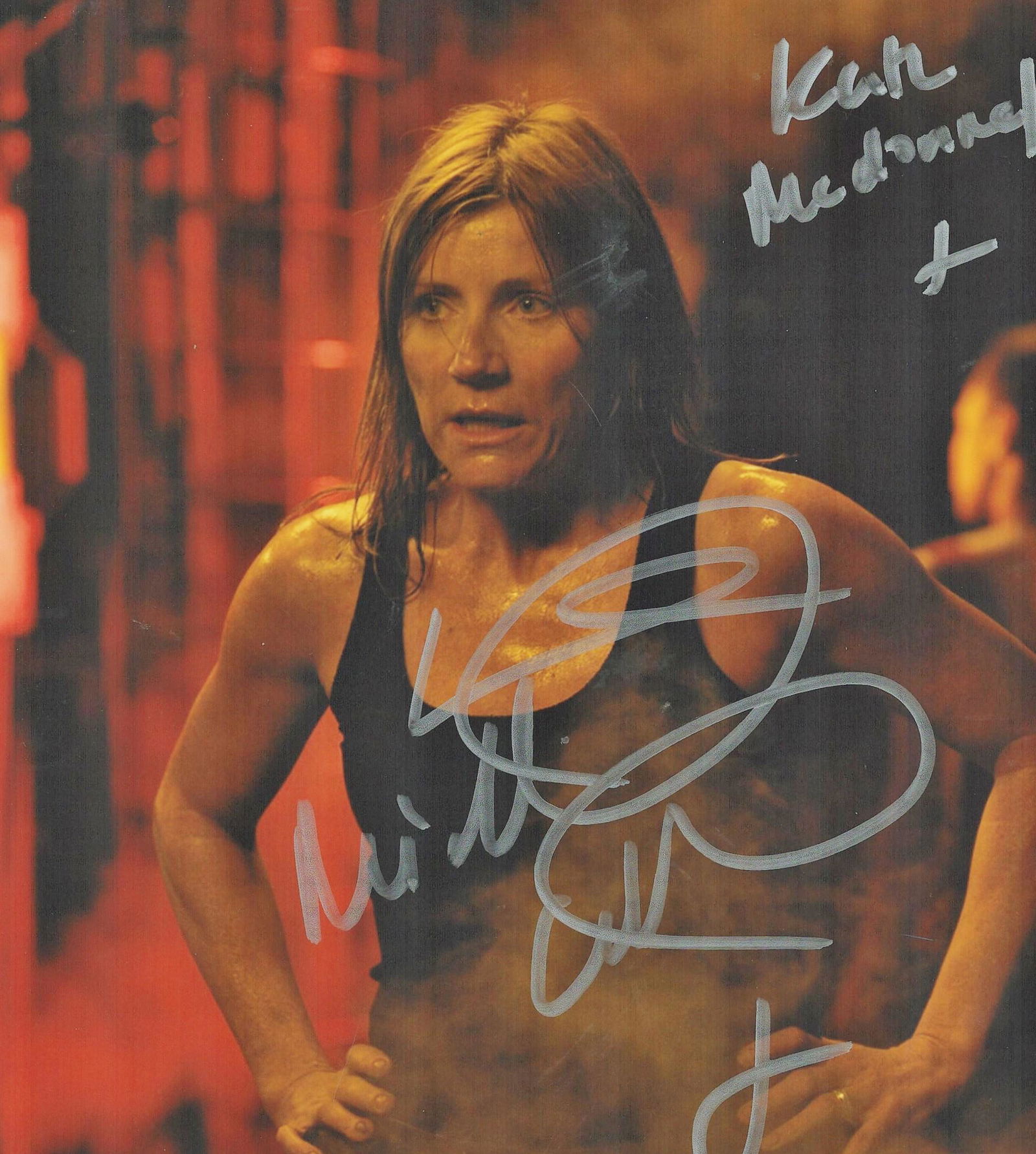 Michelle Collins signed Doctor Who 10x8 colour photograph pictured as ...