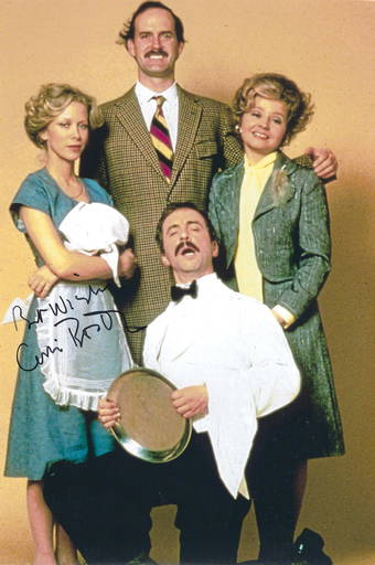 Fawlty Towers Actor, Connie Booth signed 12x8 colour photograph ...