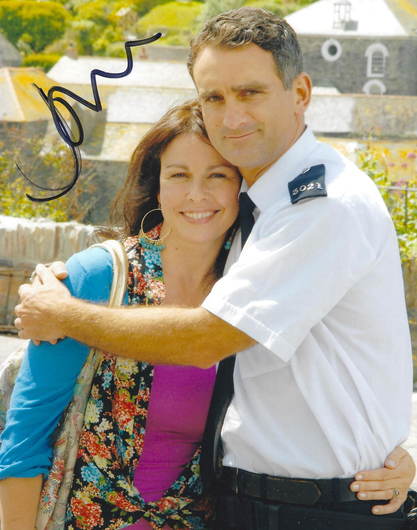 Martin Doc Actor, John Marquez signed 10x8 colour photograph pictured ...