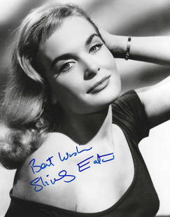 Bond Girl, Denise Perrier Signed 10x8 Black And White Photograph ...