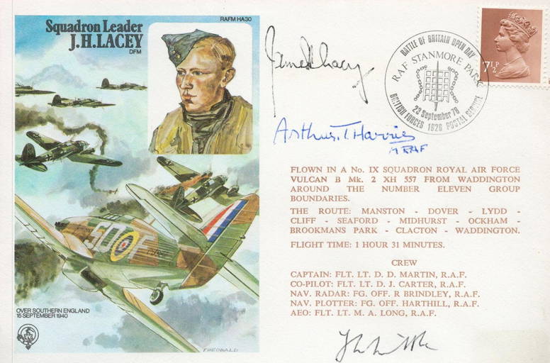 Sqd Ldr James Harry Lacey, Sir Arthur Harris And Sir Frank Whittle ...