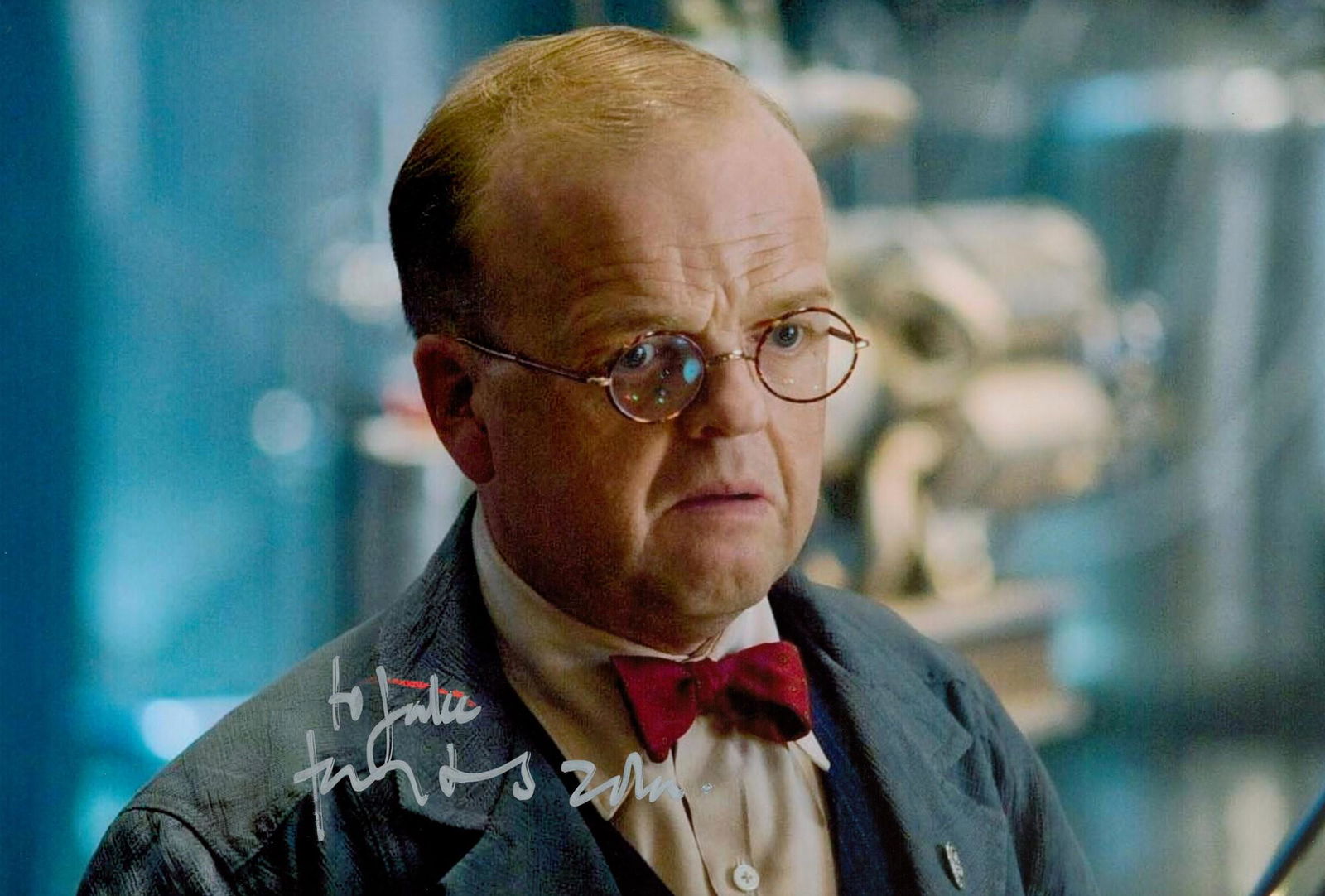 Toby Jones Signed 12x8 Colour Photo Dedicated Tobias Edward Heslewood Jones Obe Born 7