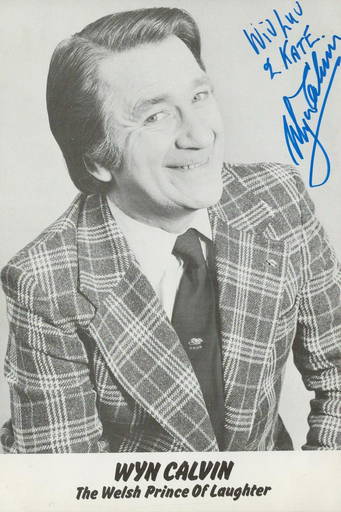 Wyn Calvin Signed 6 X 4 Black And White Photo. Calvin Mbe Ostj, Known ...