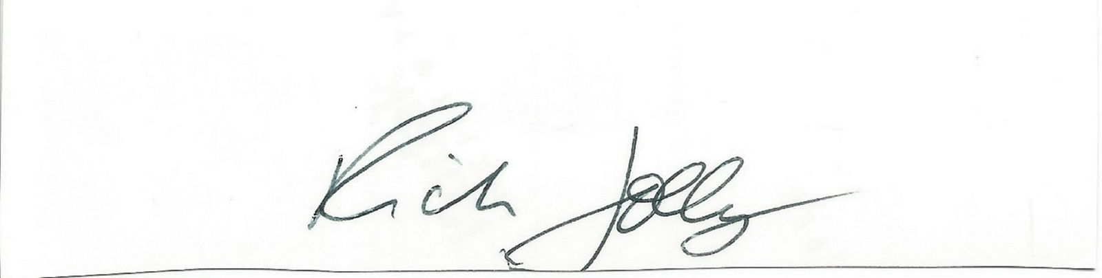 WW2 Navy Surgeon Captain Richard Jolly OBE Signed 7x5 Colour Photo ...