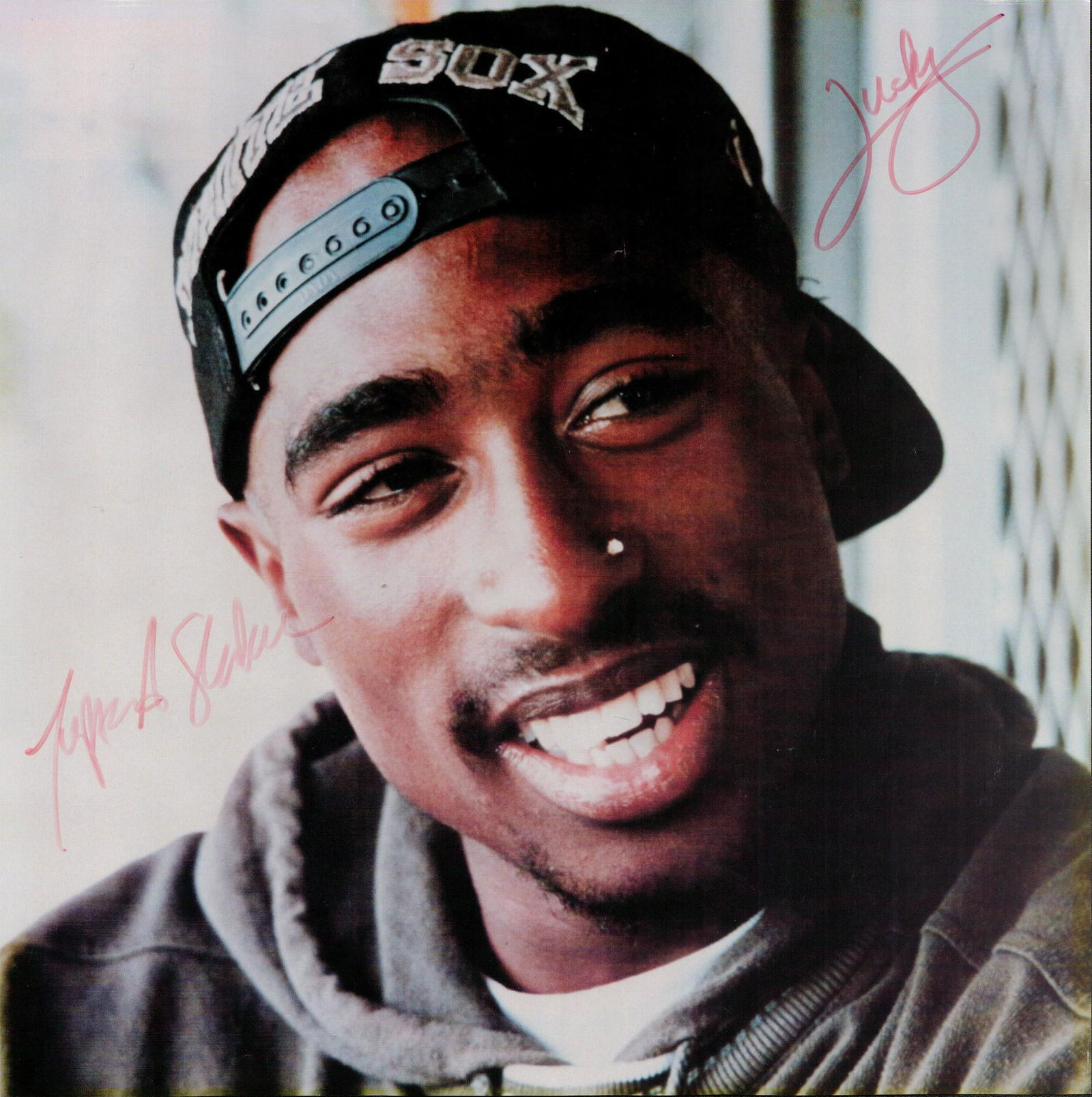 Tupac Shakur Signed 12x12 Colour Photo. Tupac Amaru Shakur ( Born ...