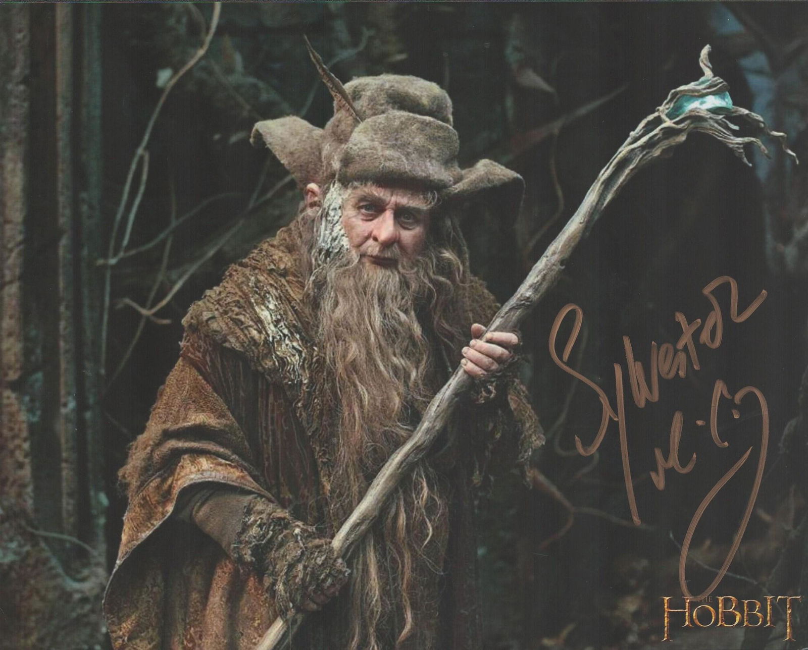 Lord Of The Rings Actor, Sylvester McCoy signed 10x8 colour photograph ...