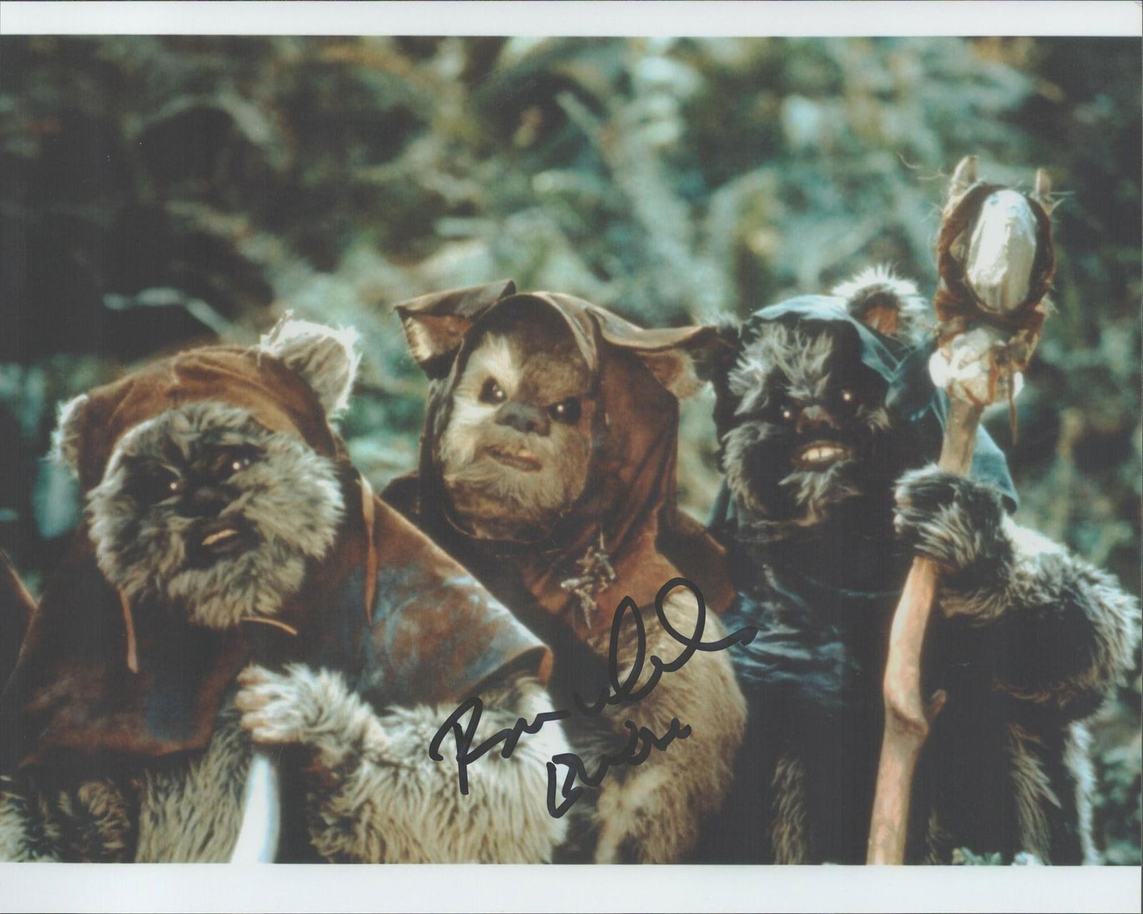 Star Wars Actor, Brian Wheeler Signed 10x8 Colour Photograph. Wheeler ...
