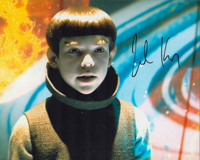 Star Trek Actor, Jacob Kogan Signed 10x8 Colour Photograph Pictured ...