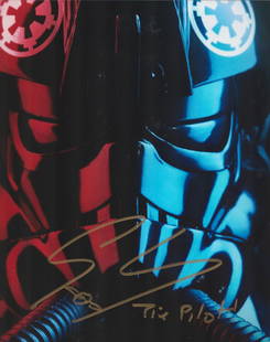 Star Wars Actor, Brian Wheeler Signed 10x8 Colour Photograph. Wheeler ...