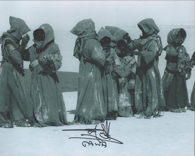 Star Wars Actor, Rusty Goffe Signed 10x8 Black And White Photograph ...