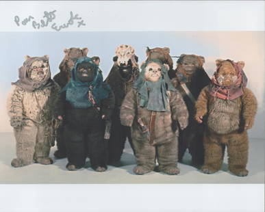 Star Wars Actor, Brian Wheeler Signed 10x8 Colour Photograph. Wheeler ...