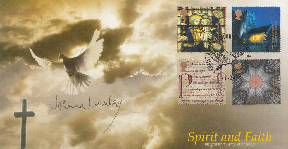 Actress Joanna Lumley (Bond girl from the James Bond film On Her ...