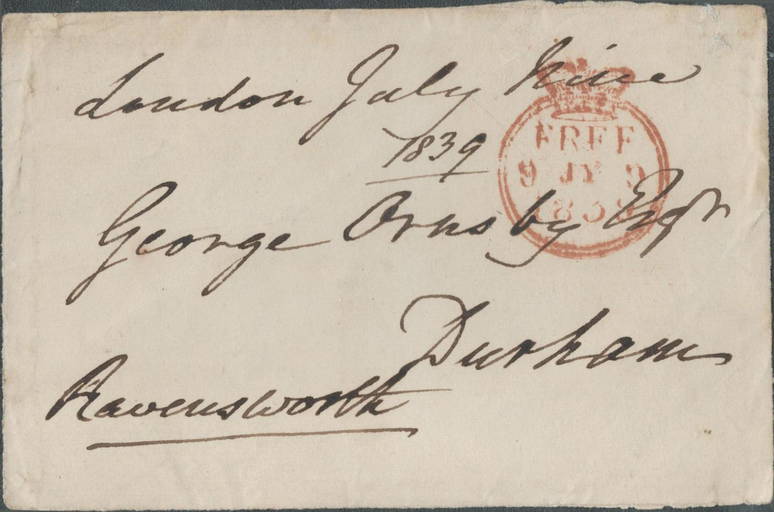 Thomas Liddell 1st Baron Ravensworth Signed 5x4 Vintage Page Includes ...