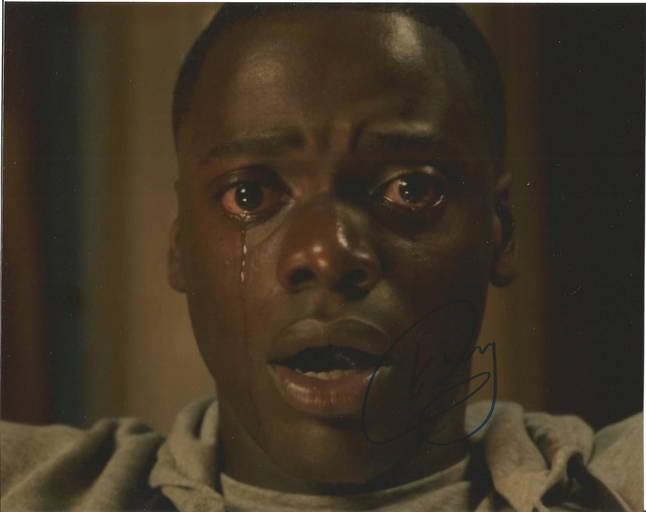 Actor Daniel Kaluuya signed 10x8 colour photo from the 2017 horror film ...