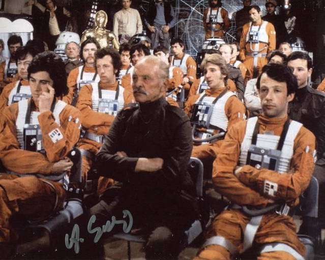 Star Wars Episode IV A New Hope photo signed by rebel pilot Victor ...