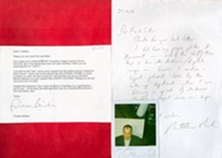 Actor Graham Bickley Tls and Actor Andy Lucas ALS collection, Actor ...