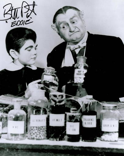 Butch Patrick Signed Munsters 10x8 Black And White Photo. Butch Patrick ...