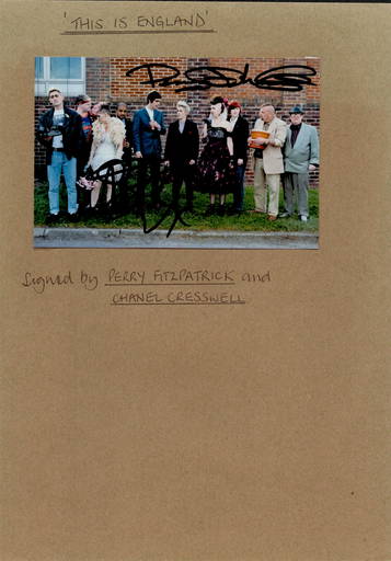 Tv Film This Is England 7x5 Colour Photograph Signed By Cast Members ...