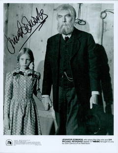 Jennifer Edwards Signed Heidi 10x8 Black And White