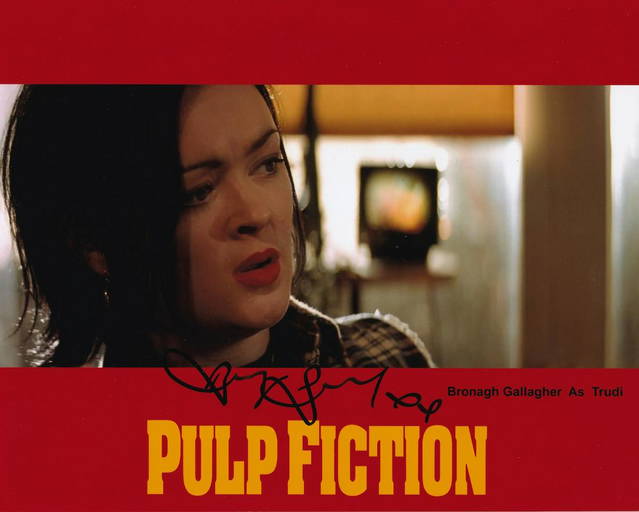 Bronagh Gallagher, Pulp Fiction Actress, 10x8 inch Signed Photo. Good ...