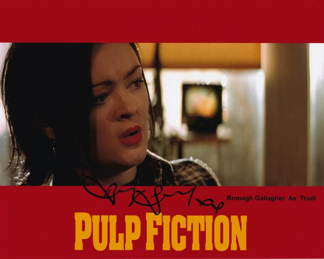 Bronagh Gallagher, Pulp Fiction Actress, 10x8 inch Signed Photo. Good ...