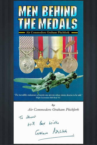 Ww2 Air Cmdre Graham Pitchfork Signed 'men Behind The Medals' First ...