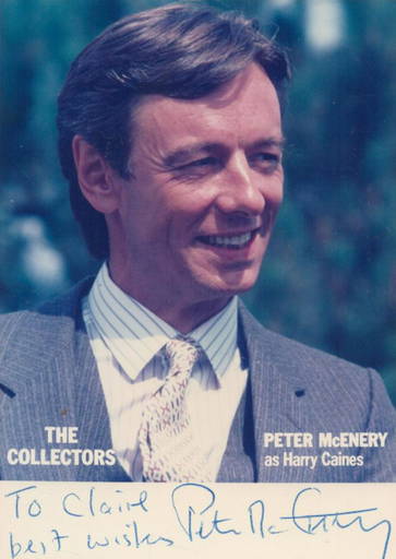 The Collectors Actor, Peter McEnery signed 6x4 colour promo photograph ...