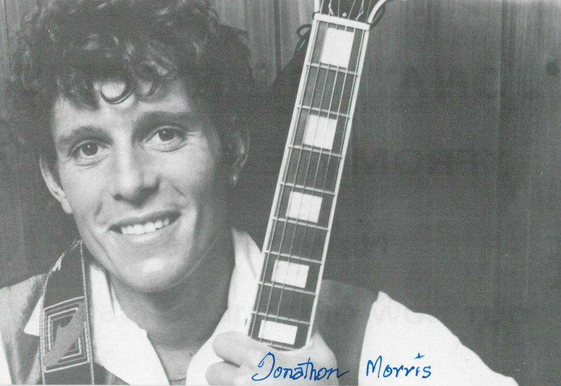 Jonathon Morris signed 6x4 black and white photo. Morris is an English actor and former ...