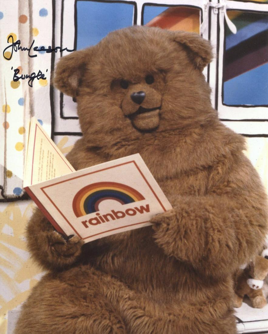 Rainbow 1980's Children's Tv Series Photo Signed By Actor John Leeson ...