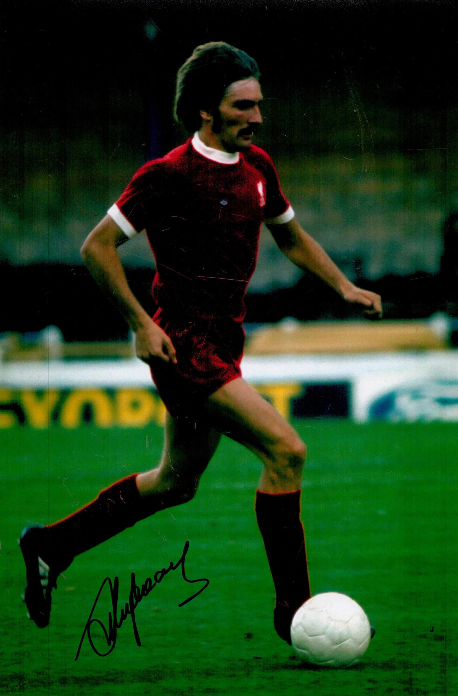 Steve Heighway Signed 12x8 Colour Photo Pictured In Action For ...