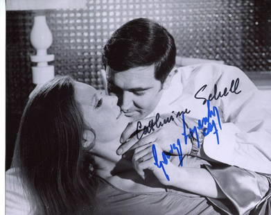 007 James Bond Ohmss 8x10 Photo Signed By Both Catherine Schell And ...