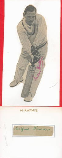 Cricket Collection Includes Two England Legends Signatures Len Hutton ...