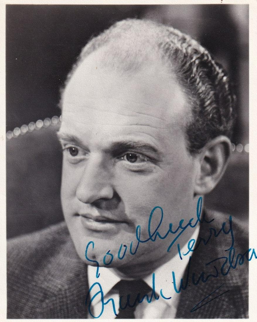 Frank Windsor, Late Great British Actor, 5x3 Signed Photo. Good ...