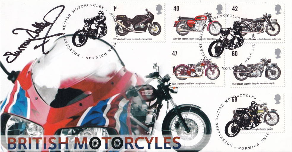 Murray Walker, Legendary Motor Sport Commentator, Signed Fdc. Good ...