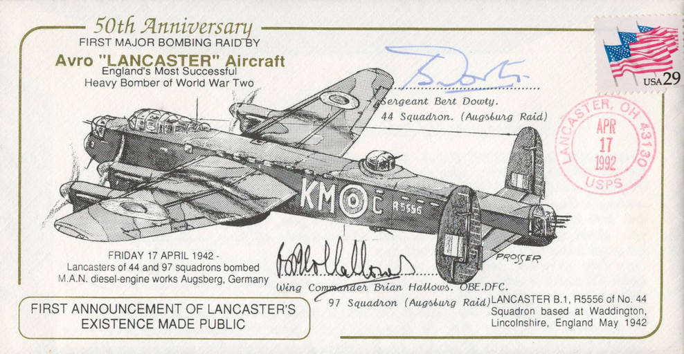 Rare WW2 RAF Sqn Ldr Tony Iveson Signed Reach for The Sky 50th ...