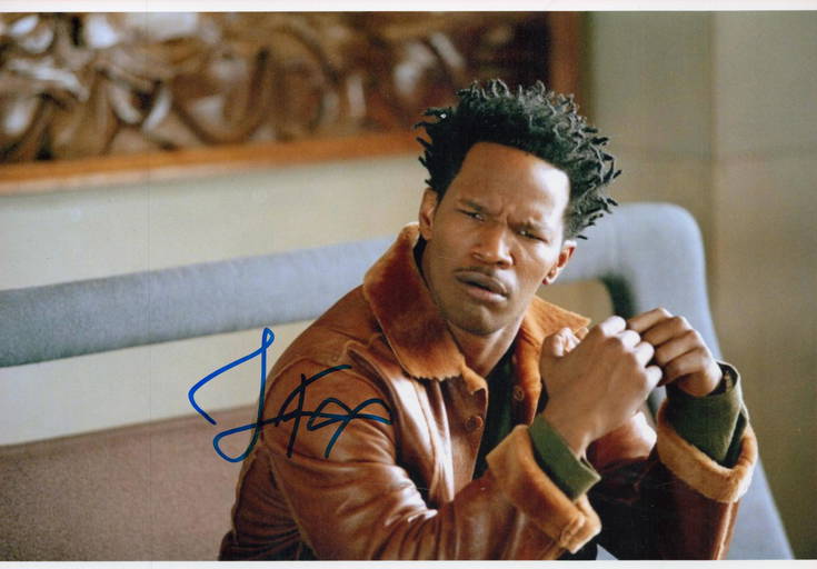 Jamie Foxx Signed 10x8 Colour Photo. Eric Marlon Bishop (born December ...
