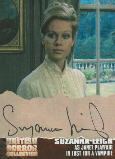 Actress Suzanna Leigh (lust For A Vampire) Signed British Horror ...