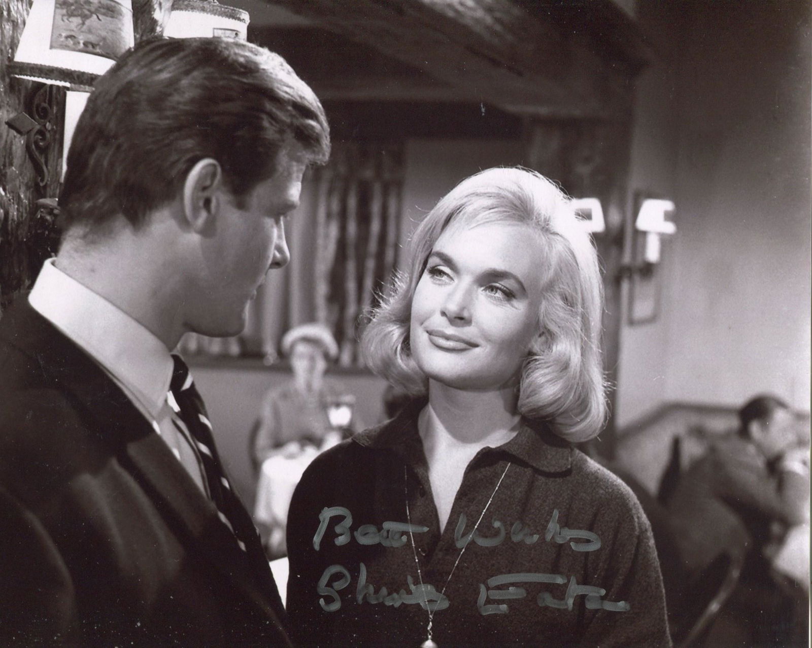 Shirley Eaton Signed 8x10 Photo From The Tv Series The Saint, Pictured ...