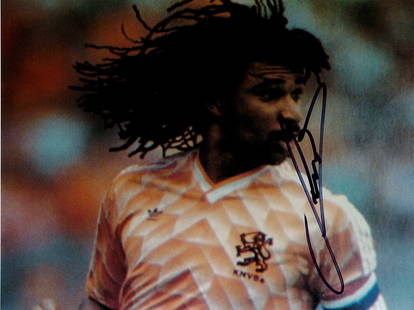 Ruud Gullit Signed Netherlands